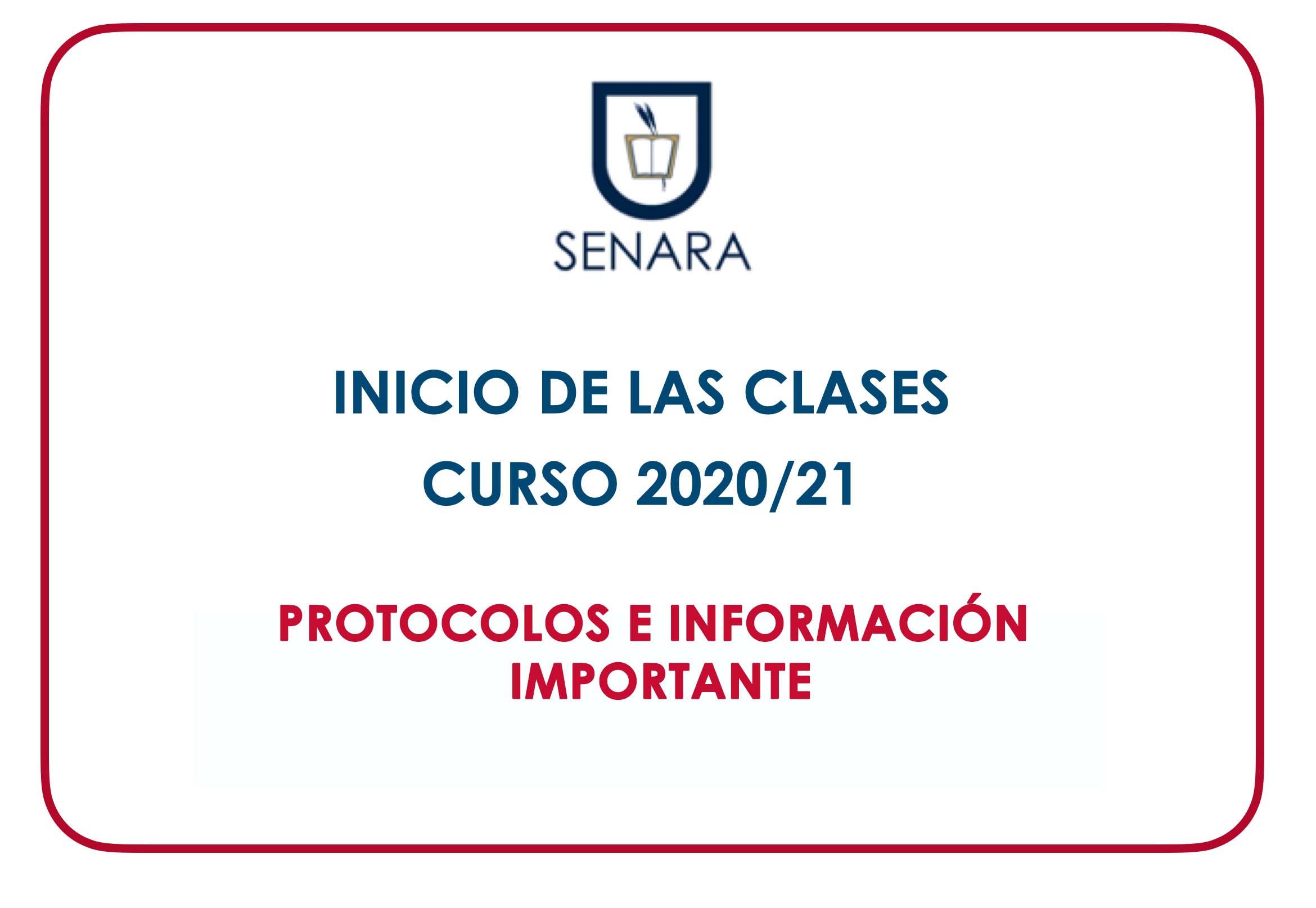 INFORMACION-IMPORTANTE - Senara