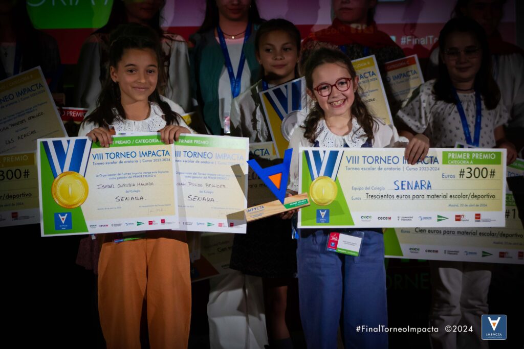 Ganadoras del torneo Impacta en la Categoría A - Senara